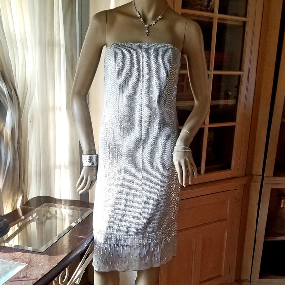 Trina Turk Silvery Dress